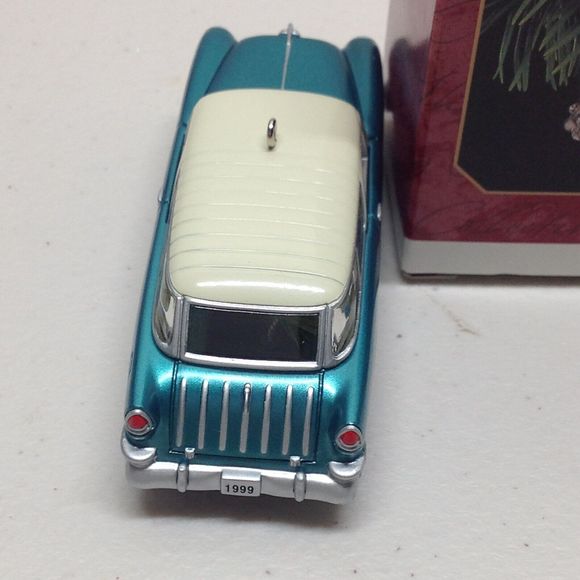Hallmark | Holiday | 999 Hallmark Keepsake Ornament 1955 Chevy Nomad ...